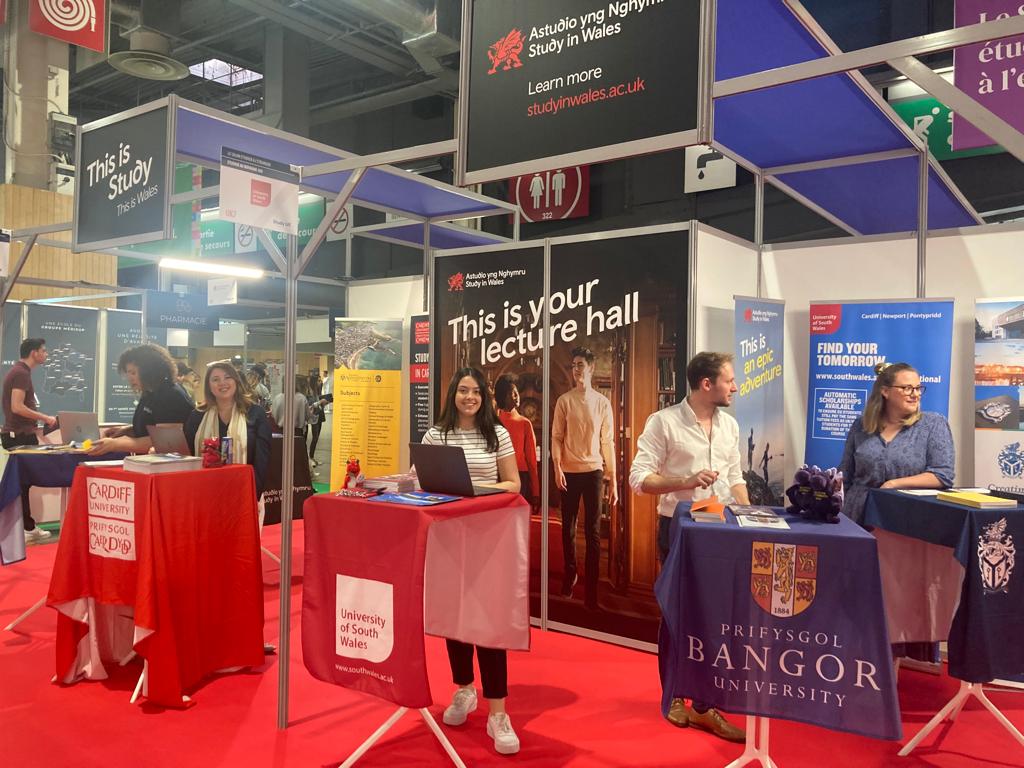 Study in Wales visits Paris | Study In Wales